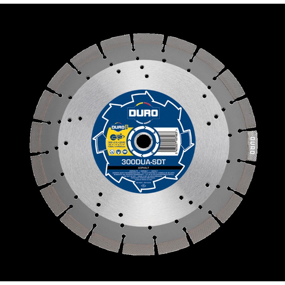 Duro Ultra DUA-SDT 300mm Diamonde Blade - 20mm Bore